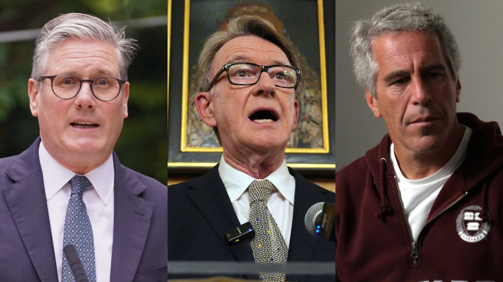 Keir Starmer sacks Peter Mandelson over links to Jeffrey Epstein