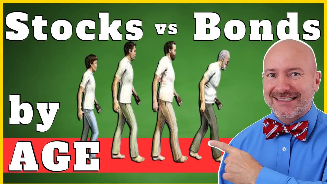 Stocks vs Bonds and Exactly How Much to Invest by Age