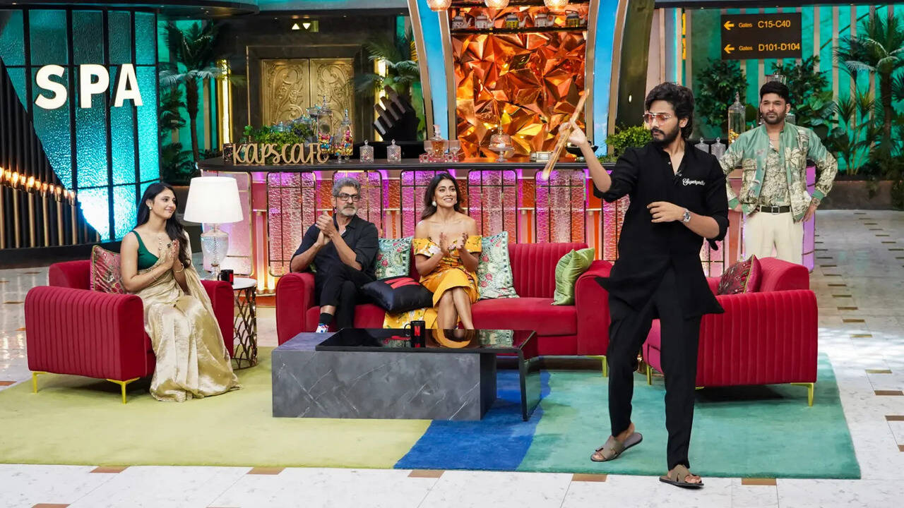 The Great Indian Kapil Show: Mirai Stars Teja Sajja, Ritika Nayak, Shriya Saran, Jagapathi Babu ...