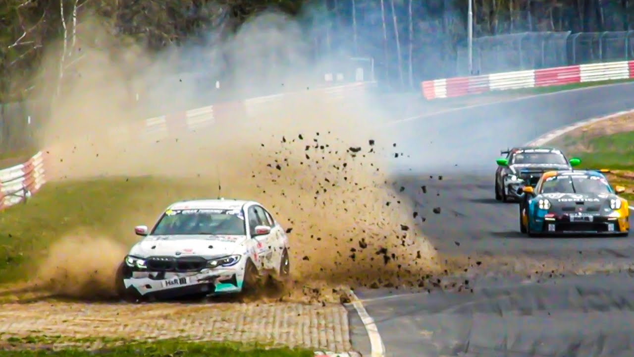 Nürburgring Crash, Fails & Highlights – NLS Zusammenfassung