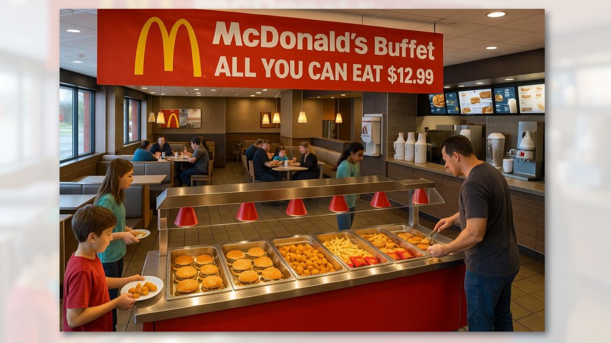 Did McDonald's open 'first-ever buffet' in Missouri?