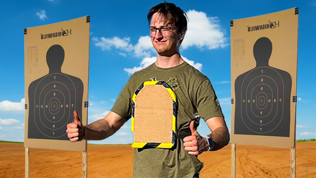 I tested homemade armor: can it stop a bullet?
