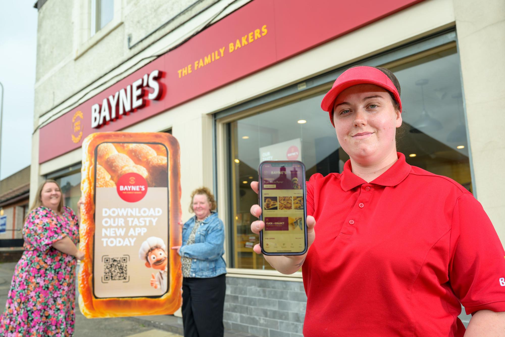 Bayne's the Family Bakers launches mobile app