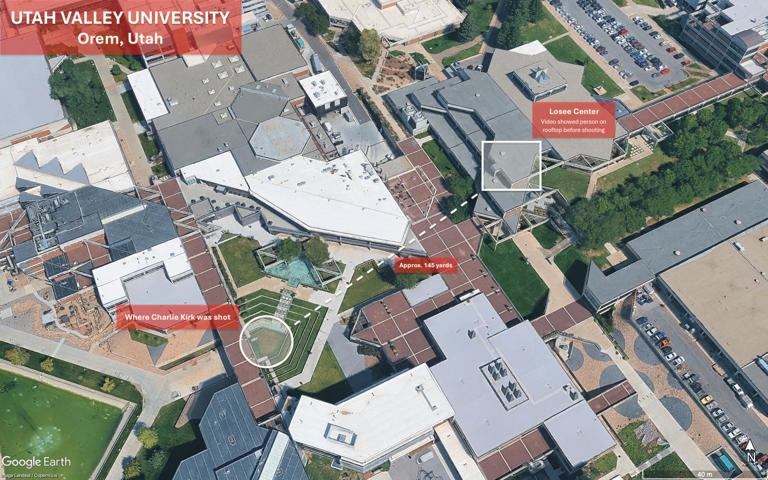 Charlie Kirk shooting: FBI releases photos of person of interest- Live