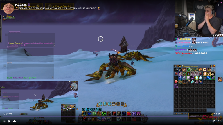 Papaplatte erfüllt sich nach 14 Jahren einen Kindheitstraum