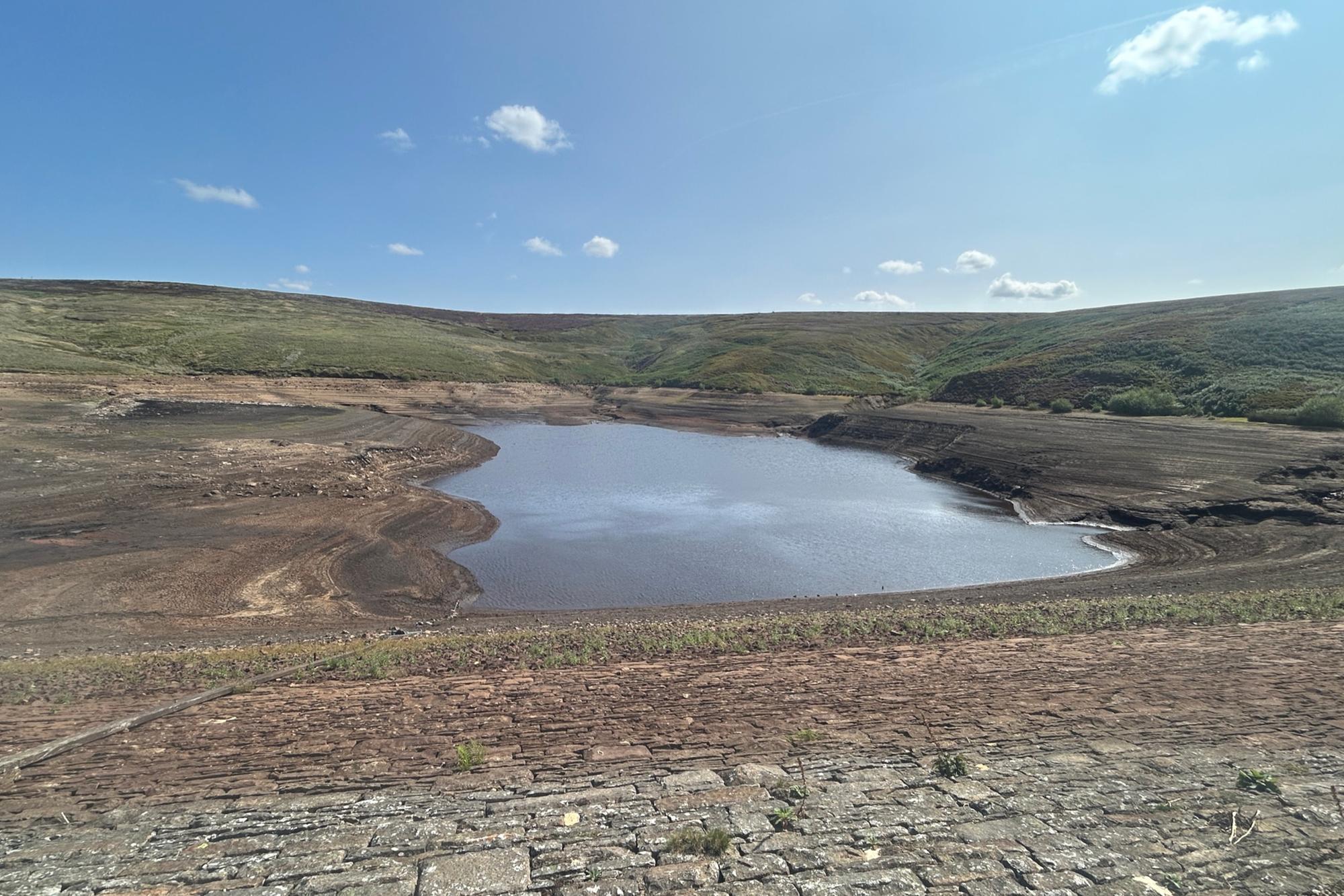 Dire warning as water levels in Yorkshire's reservoirs continue to drop