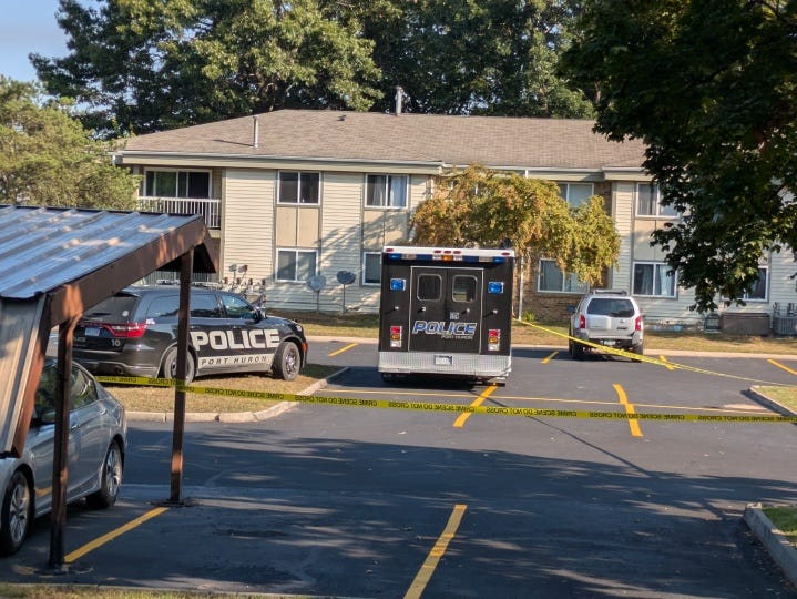 Father taken into custody after 3 children shot in Port Huron