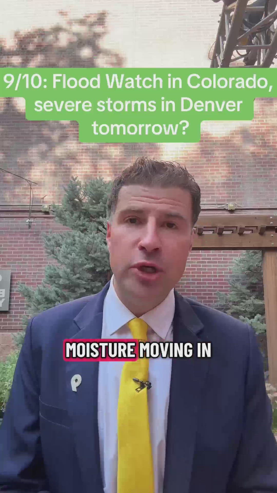 Flood Watch in Colorado, severe storms in Denver on Friday?