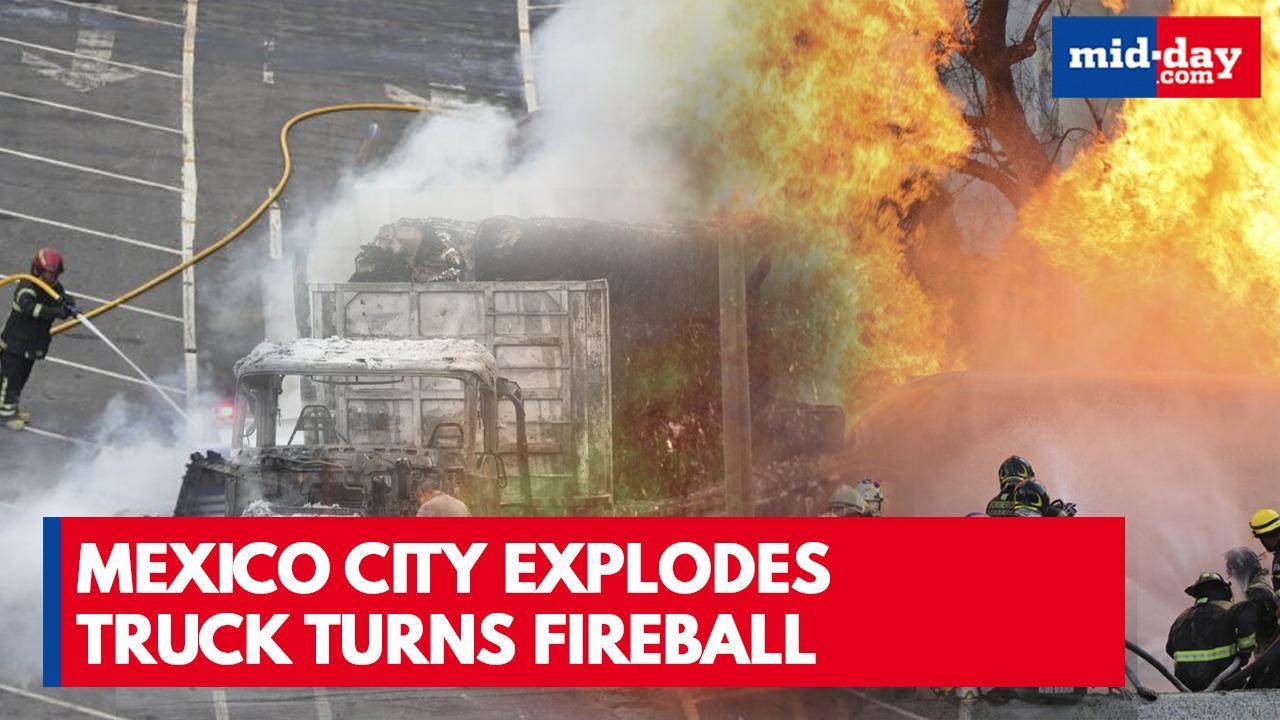 Deadly explosion rocks Mexico City: Gas tanker overturns and explodes ...