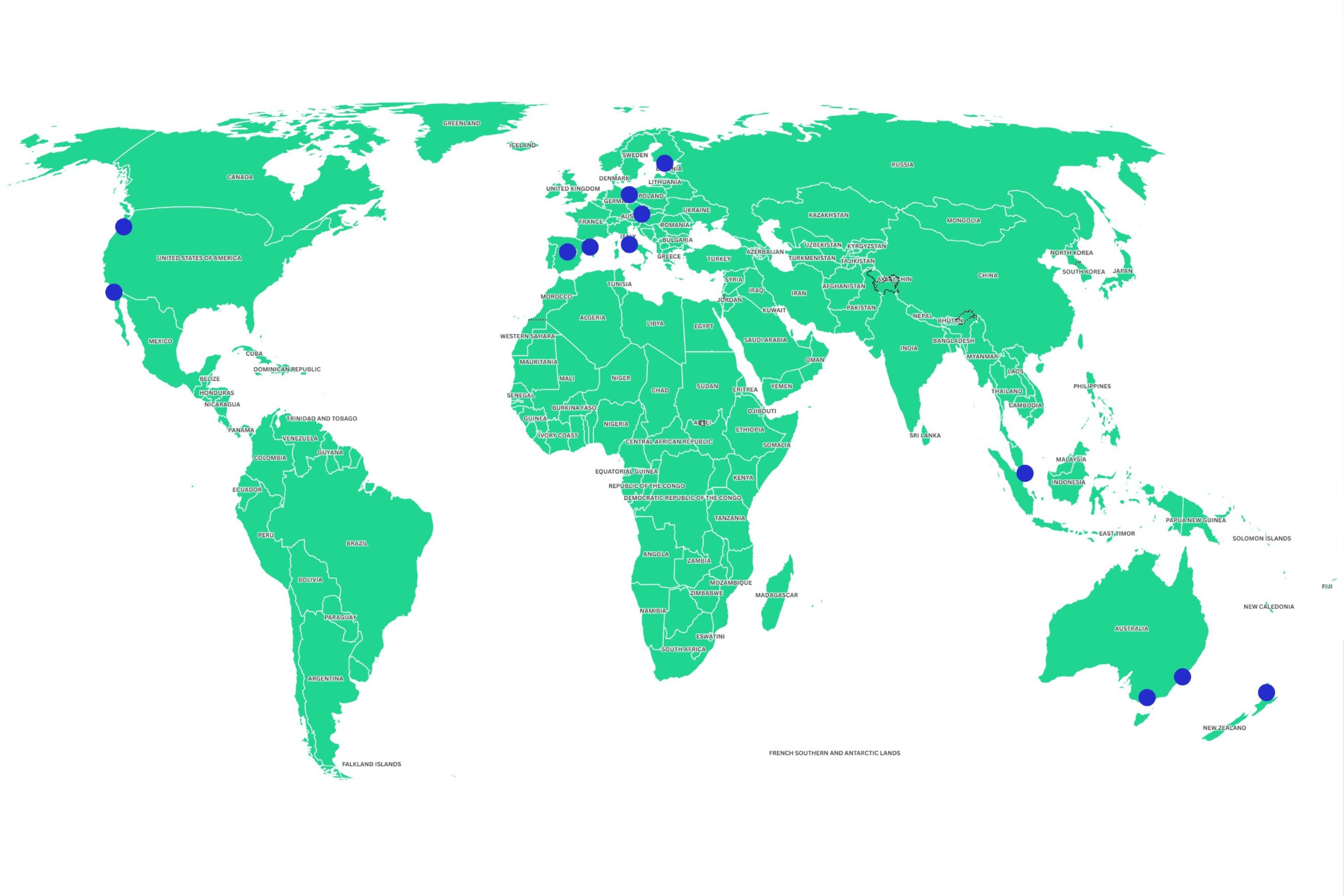 Map shows most-relaxing cities in the world
