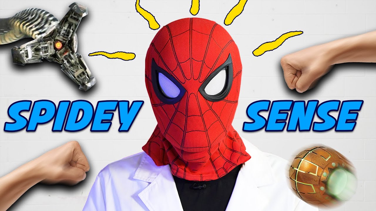 Real life spidey-sense! Spiderman mask powered by LiDAR!