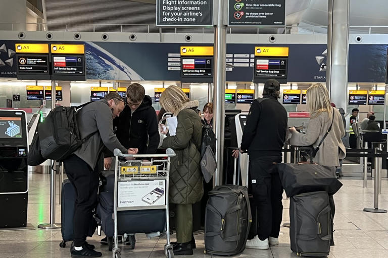 Heathrow airport hails busiest ever month with eight million passengers