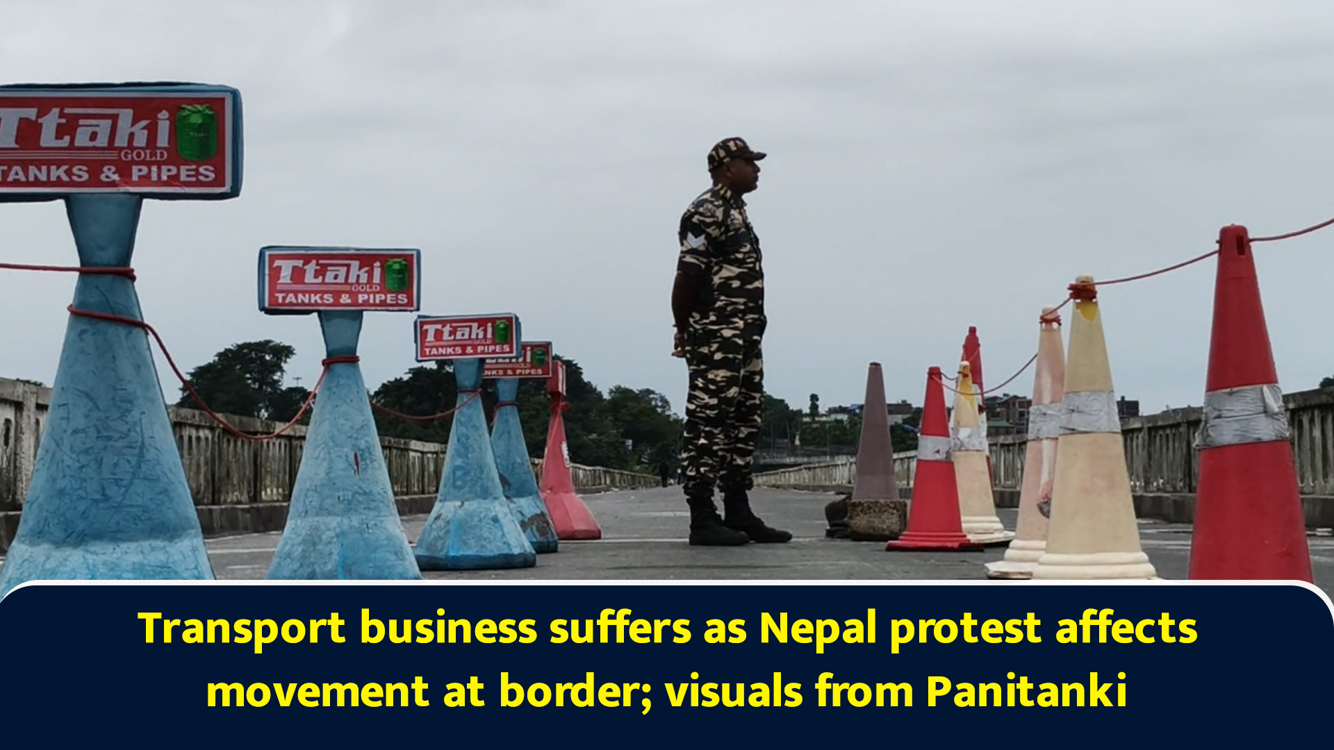 Transport business suffers as Nepal protest affects movement at border ...