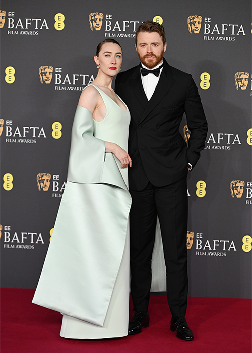 Saoirse Ronan and husband Jack Lowden welcome first child