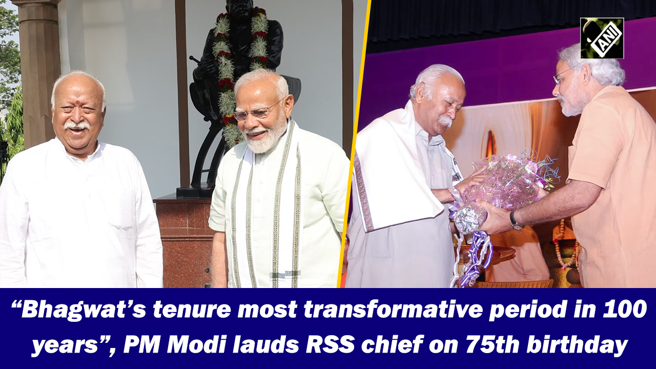 “Bhagwat’s tenure most transformative period in 100 years”, PM Modi ...