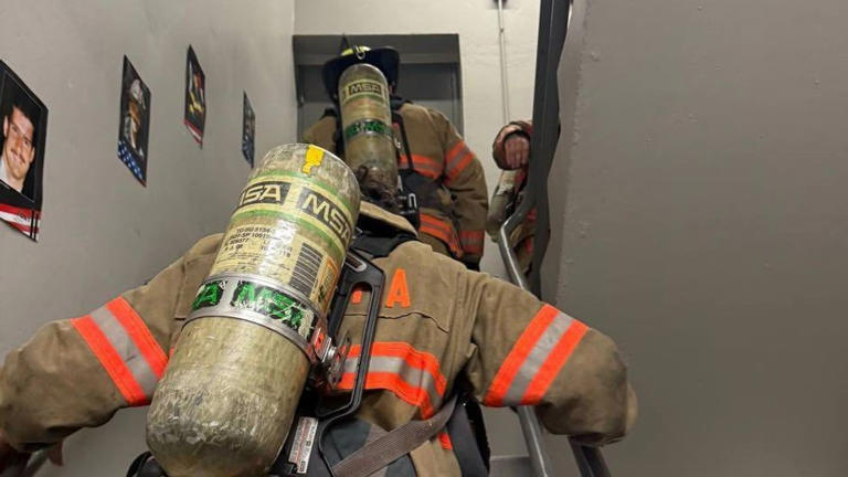 Local first responders honor 9/11 heroes with annual stair climb in ...