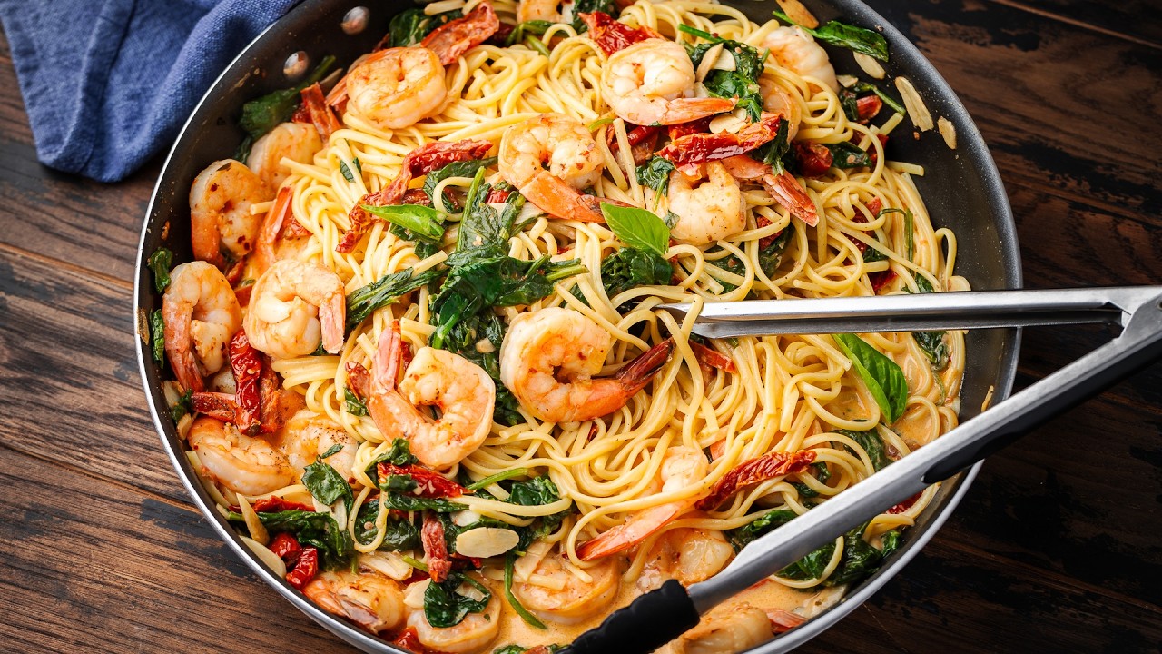 Quick & Creamy Shrimp Pasta Recipe Everyone Will Love