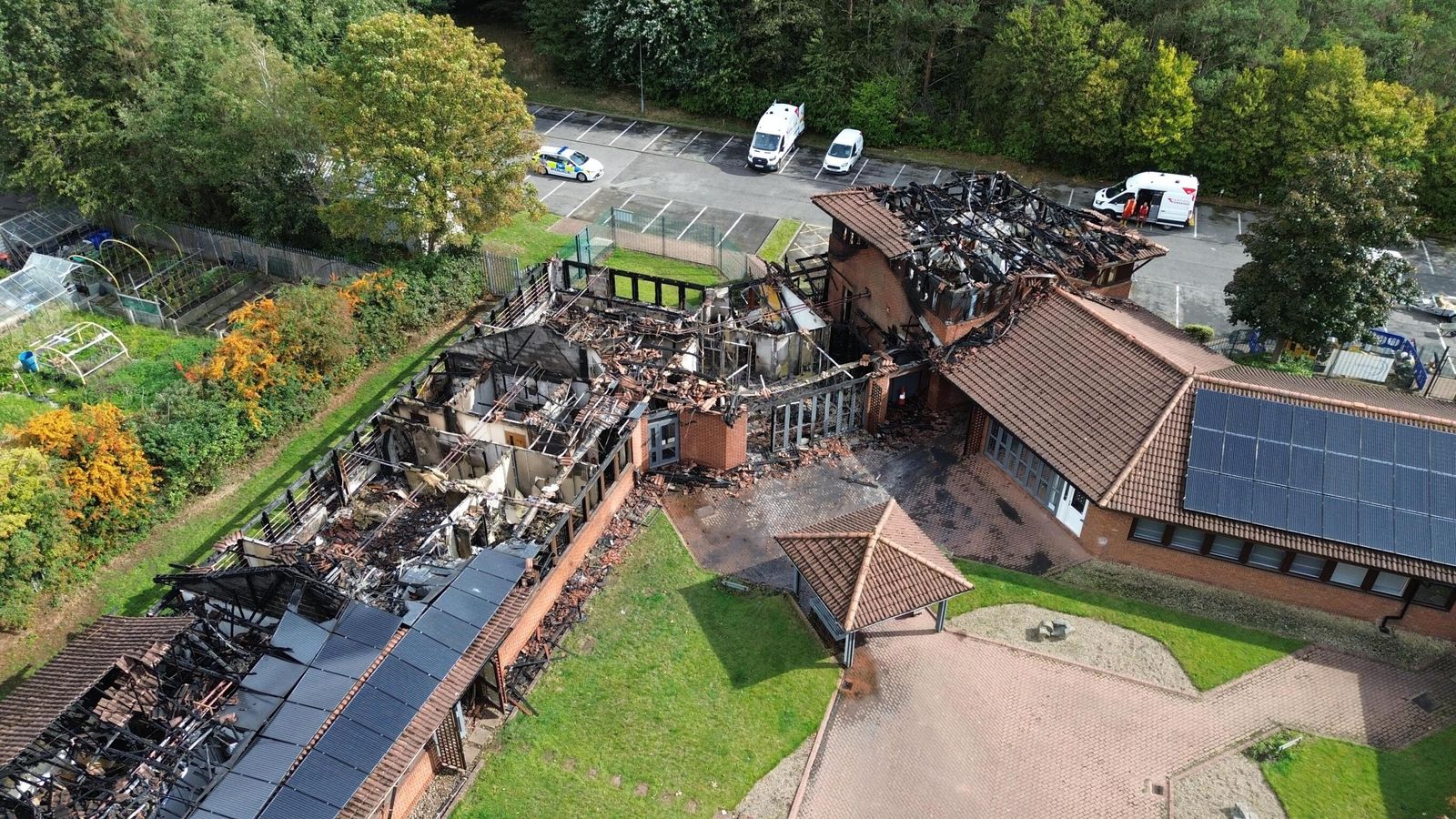 Man arrested after fire at MP's constituency office