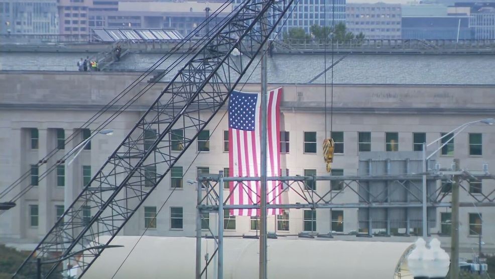 WATCH: Pentagon marks 24th anniversary of 9/11 with annual flag ceremony
