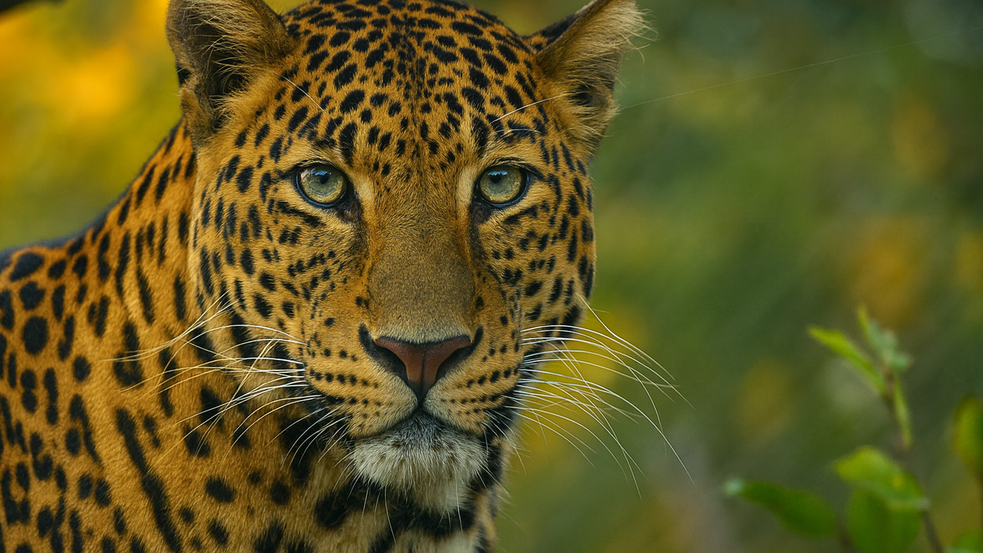 Einblicke in eine Panthera-Raubkatze in freier Wildbahn