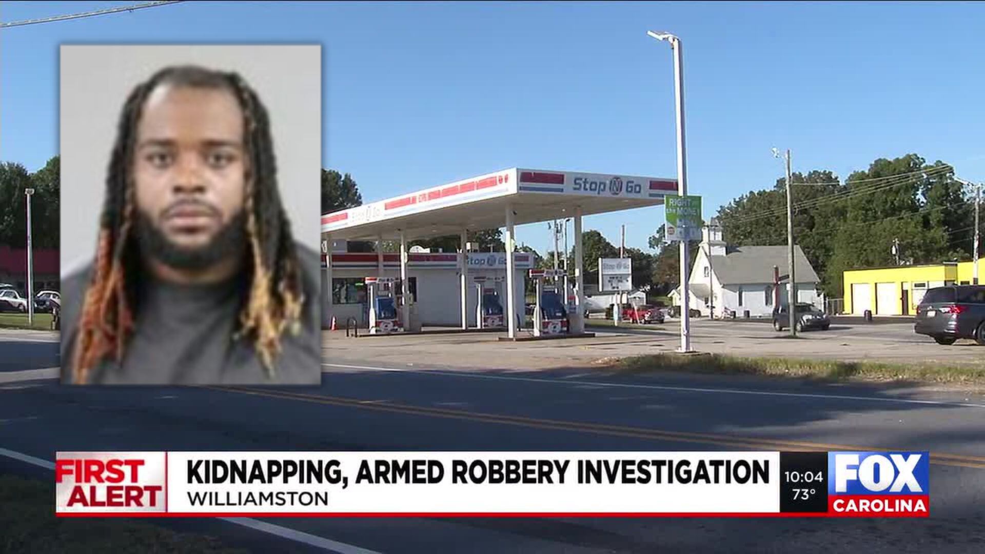 Police identify suspect accused of kidnapping, armed robbery in Williamston