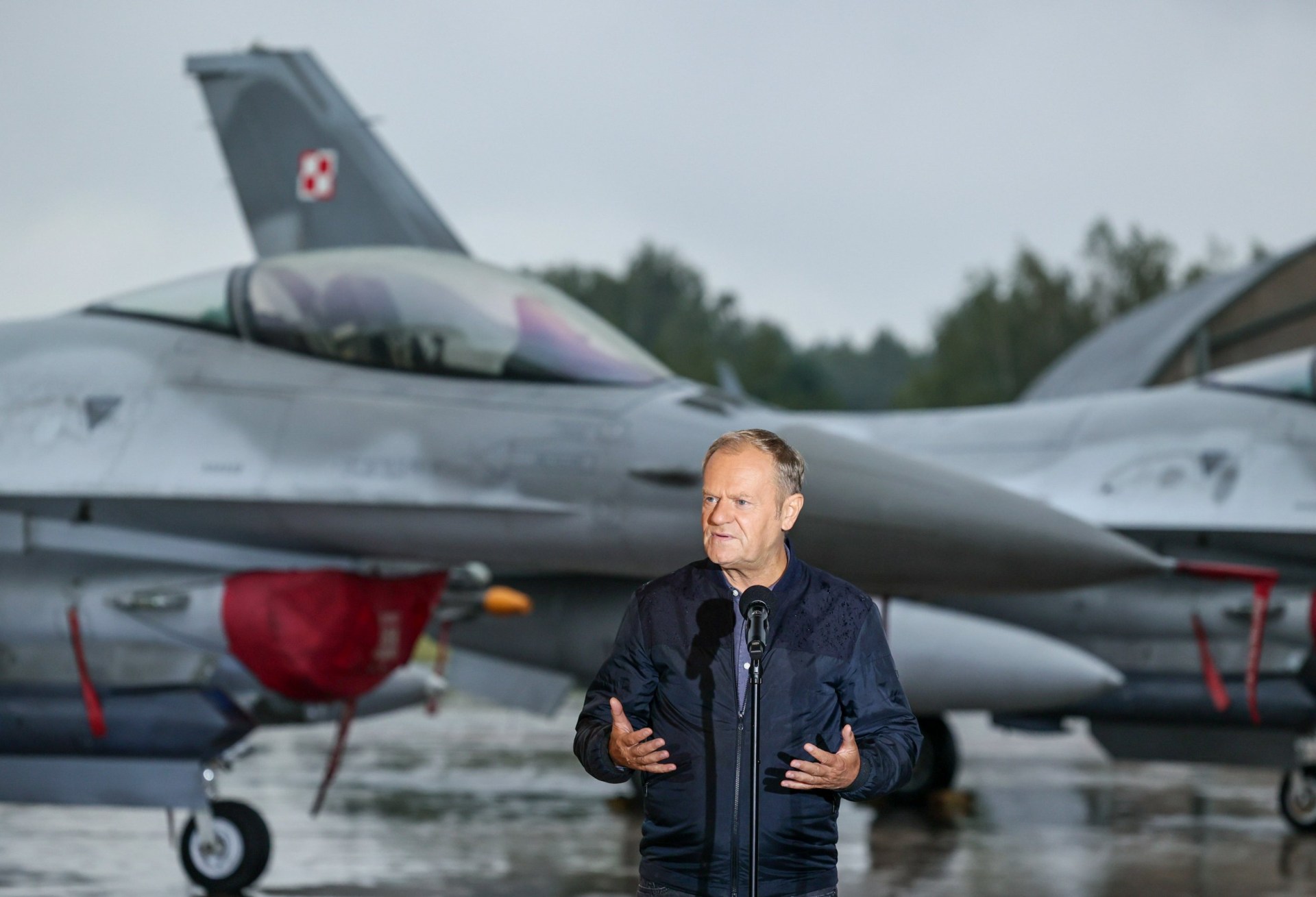 Russian drones shot down 'heading to Nato supply base'