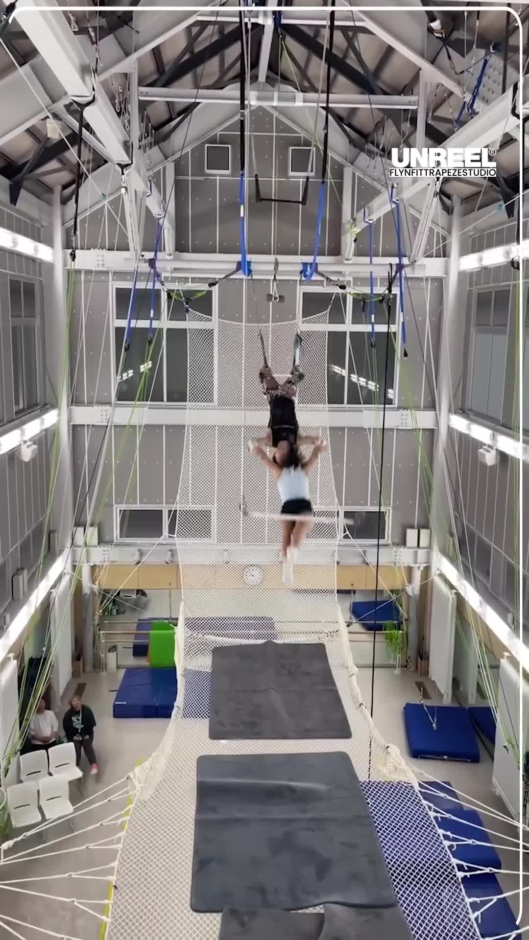 Can you conquer the trapeze like Kaia? Witness amazing acrobat talent!