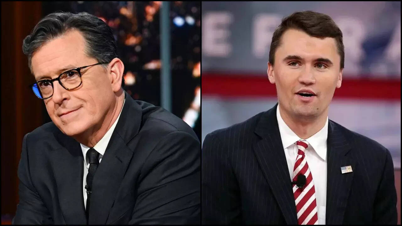 Stephen Colbert reacts to Charlie Kirk's demise: 'Political violence ...