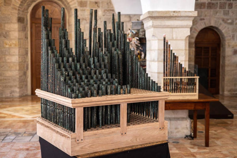 Silent for 800 years, medieval organ sings again in Jerusalem