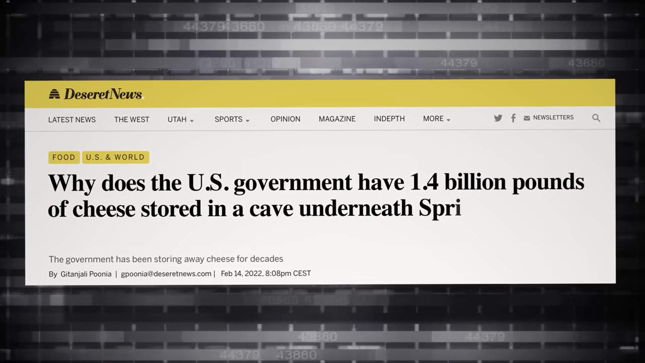 What the Cheese Reserve Says About American Agriculture