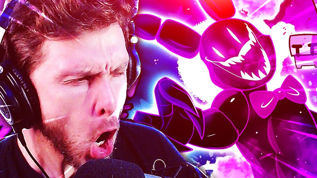 Vapor reacts to FNAF song Shadow Bonnie remix by APAngryPiggy