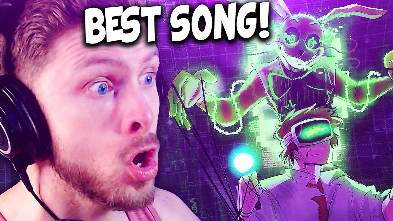 FNAF Glitchtrap song Let Me Out by APangryPiggy ft. Dawko reaction!