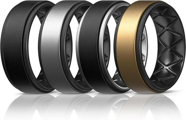 More men are opting for silicone wedding bands. Here's where you can ...