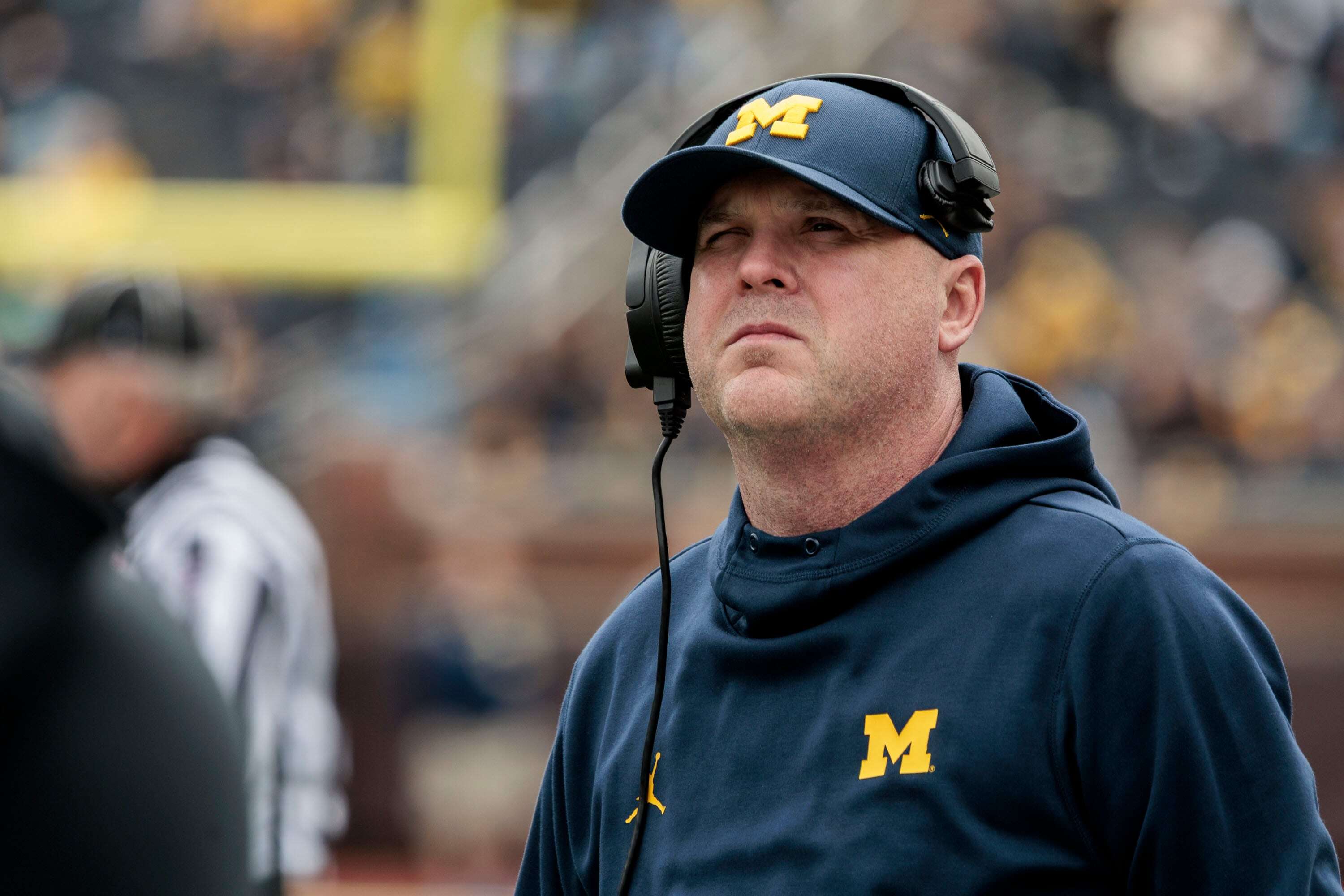 Michigan OC Chip Lindsey weighs in on QB Bryce Underwood’s first two starts