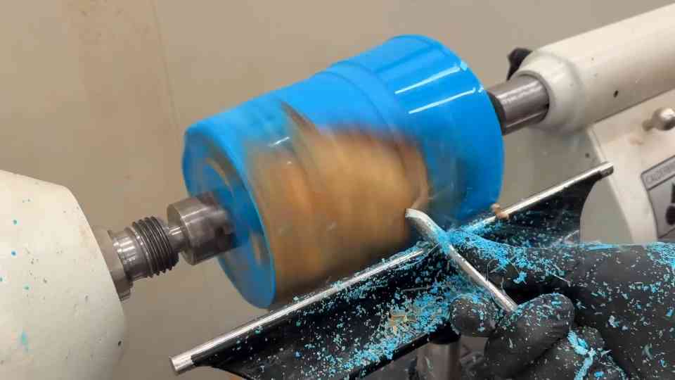 How a Simple Block of Wood Becomes a Mini Earth