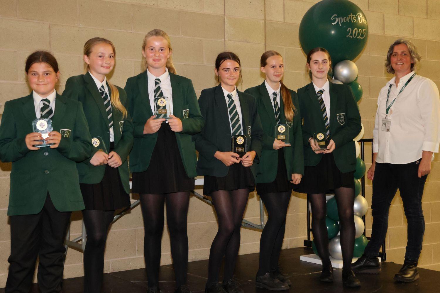 Bede Academy in Blyth hands out awards for its top students in sport