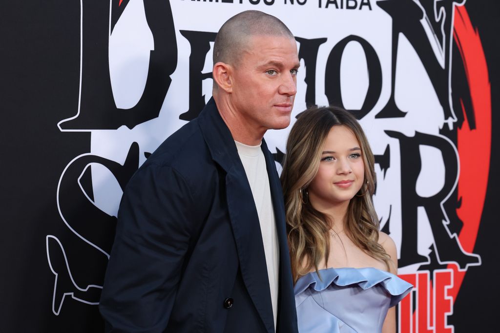 Channing Tatum's lookalike daughter steps into spotlight with rare red ...