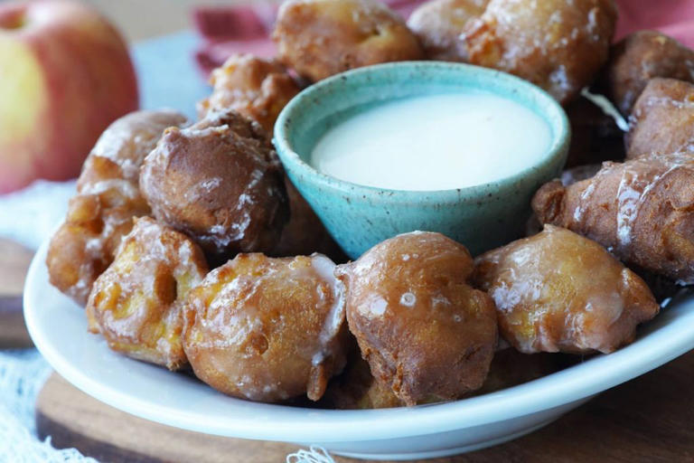 Mini Apple Fritter Bites