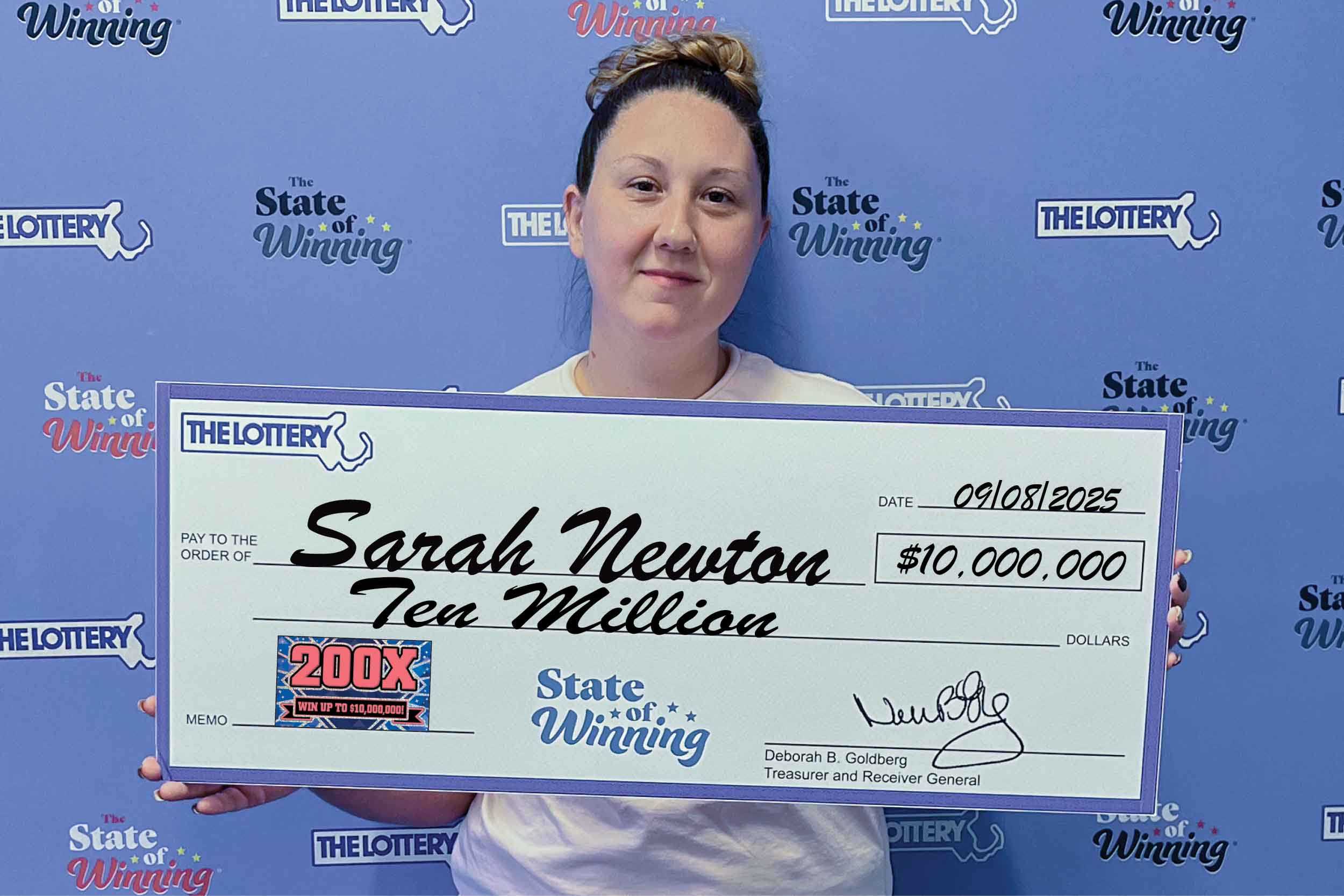 Woman wins $10 million on scratch-off ticket purchased in western Mass.