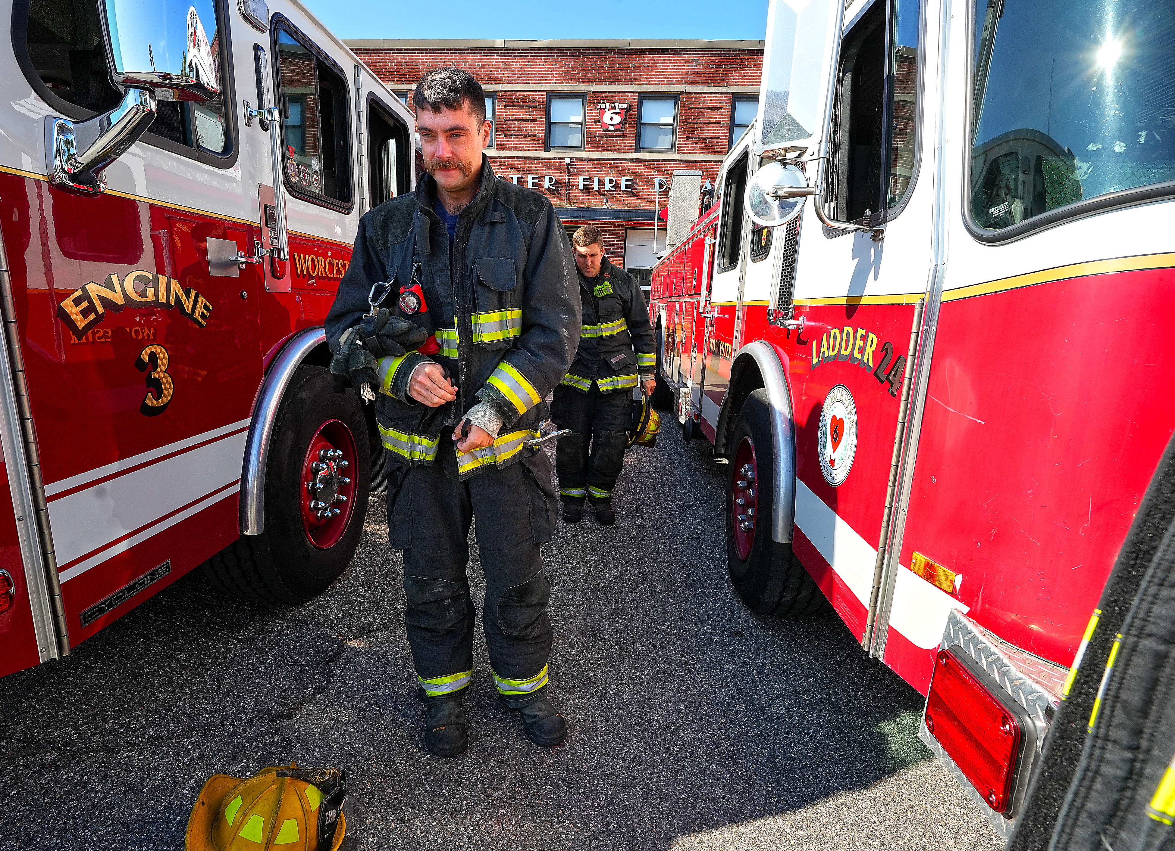 'You will always remember exactly where you were': Firefighters honor ...