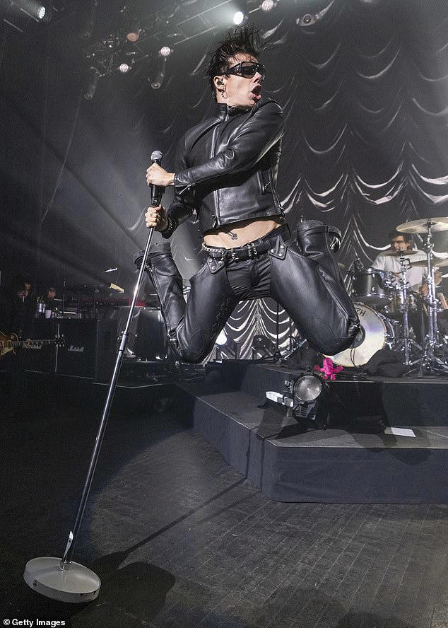 Yungblud returns to the stage after sparking concern with his bizarre ...