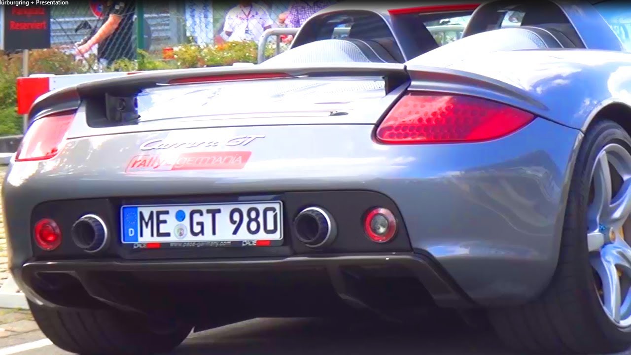 Porsche Carrera GT – V10 Start & Exhaust Sound