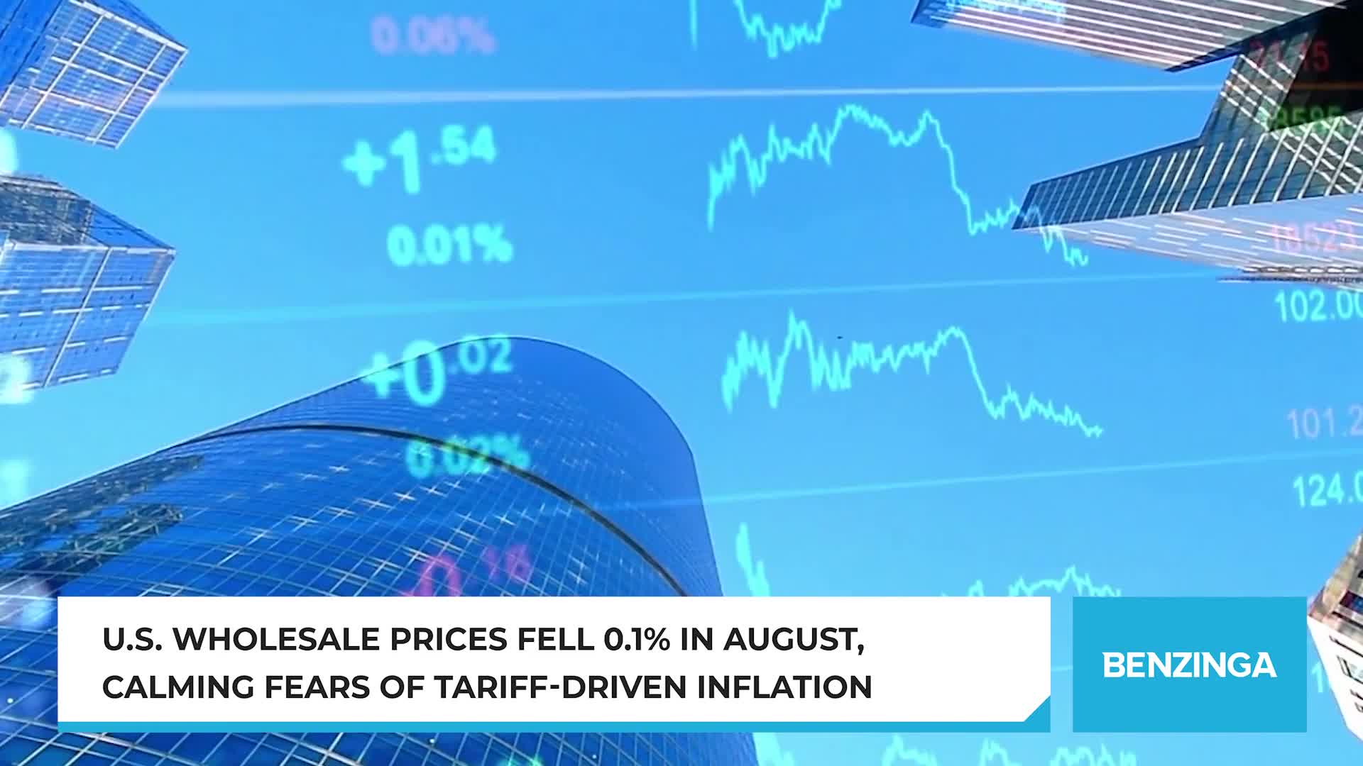 U.S. Wholesale Prices Fell 0.1% In August, Calming Fears Of Tariff ...