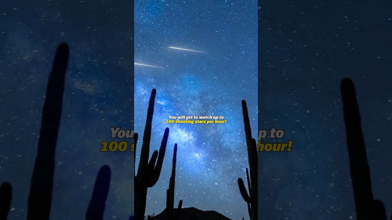 What makes the 2025 meteor shower so special?