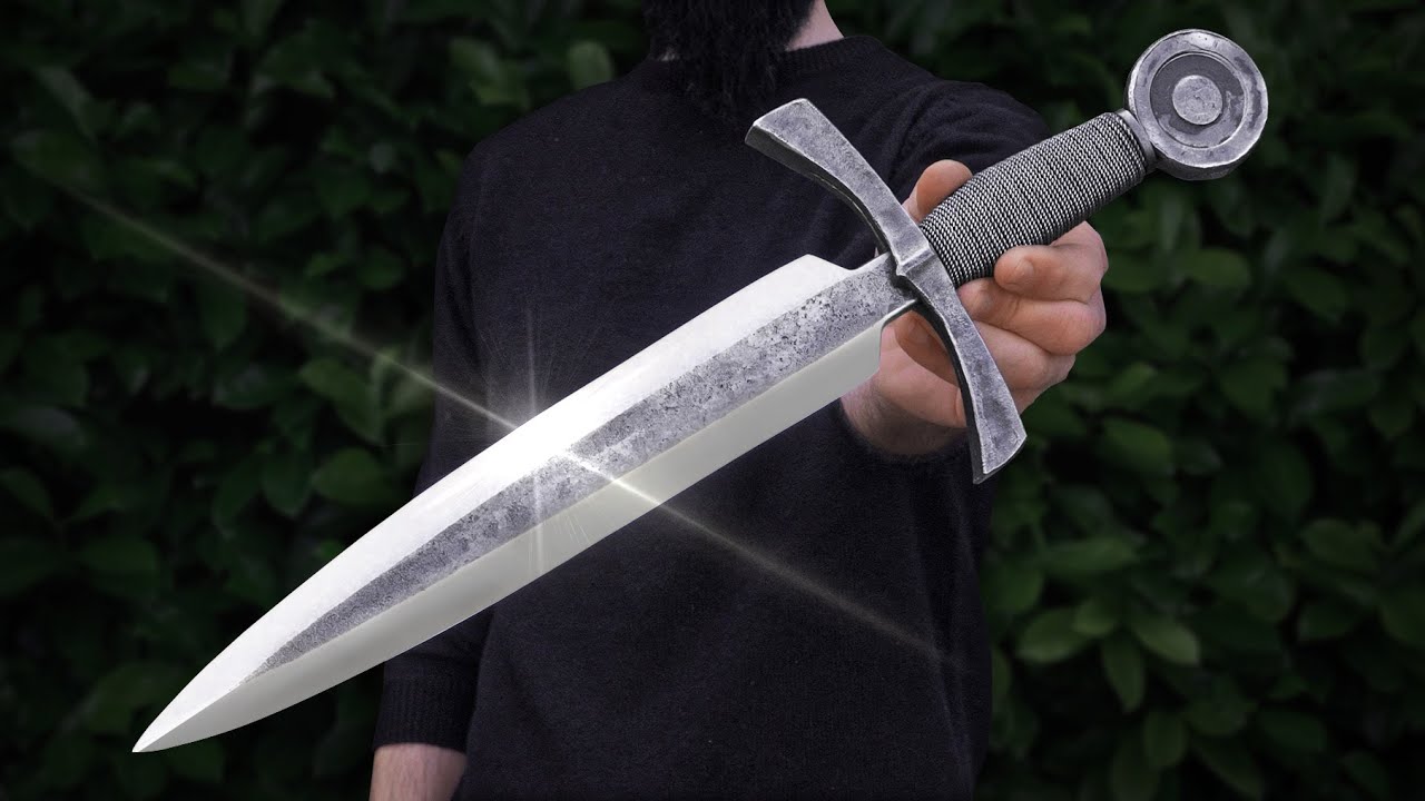 I forged a dagger from scrap steel!