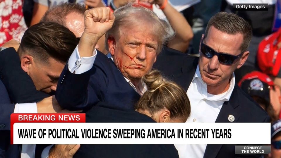 Wave of political violence sweeping America in recent years