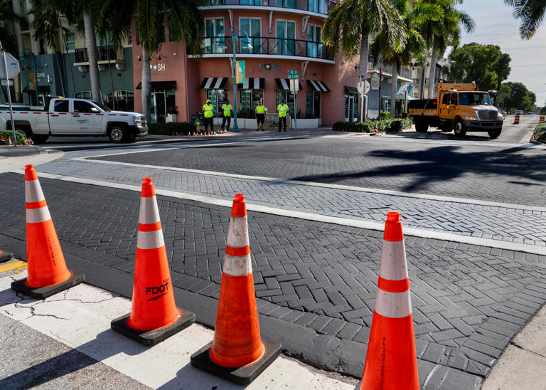 FDOT gives second coat of black paint at Delray Pride intersection ...