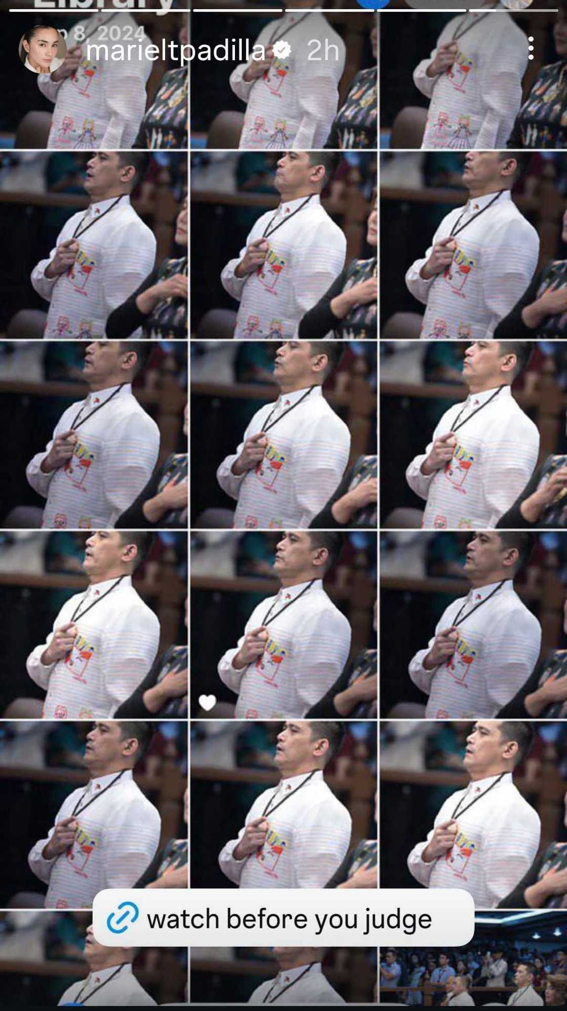 Mariel Padilla backs Robin Padilla, refutes ‘dirty finger’ gesture claims