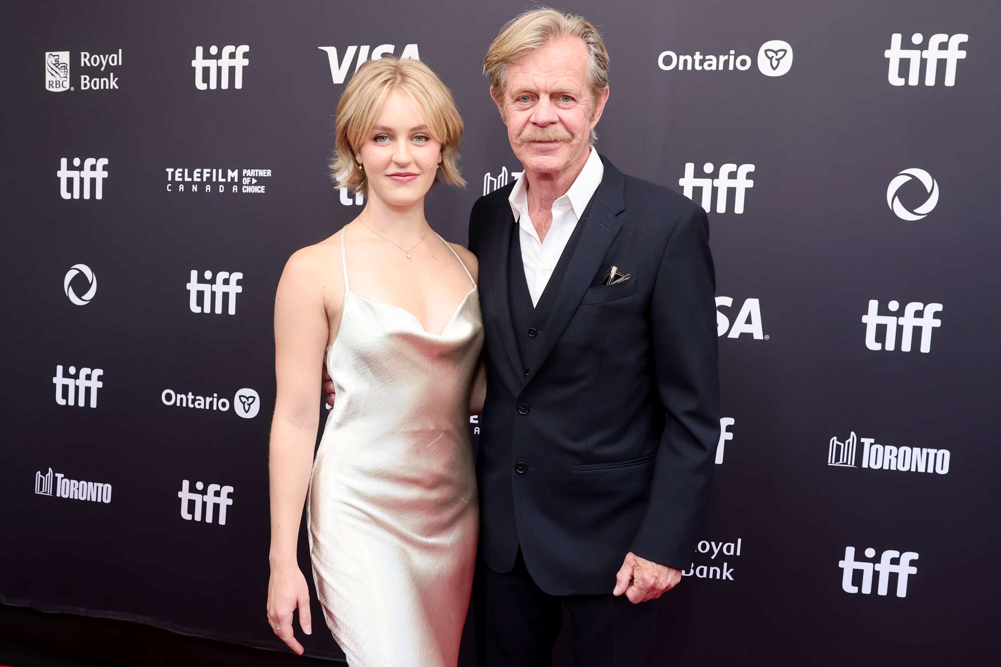 William H. Macy Makes Rare Red Carpet Appearance with Daughter Georgia ...