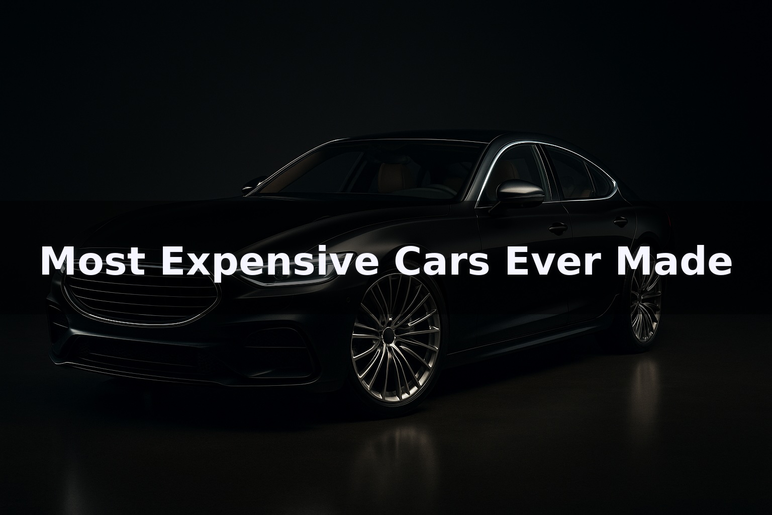 Most Expensive Cars Ever Made (By Launch Price)